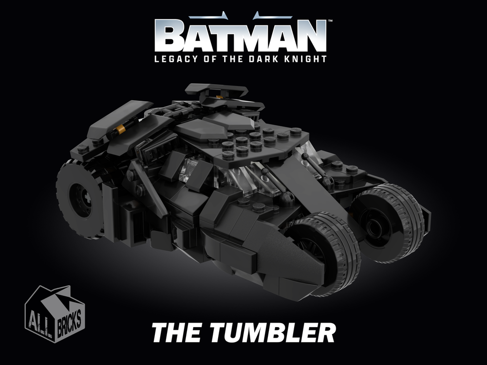 LEGO MOC-264581 Legacy of the Dark Knight - The Tumbler by Box All ...