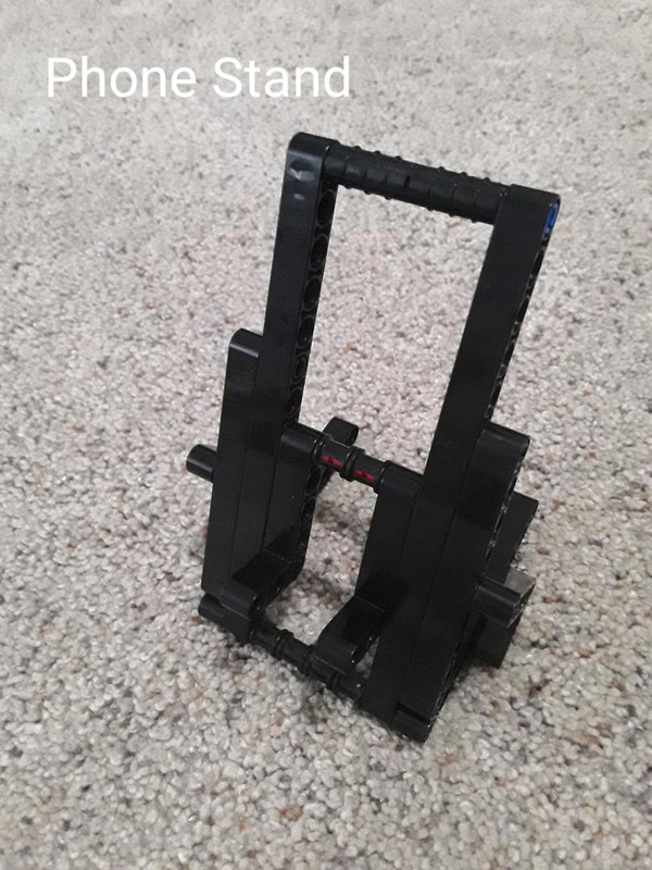 LEGO MOC Phone Stand by Noob Builds Lego | Rebrickable - Build with LEGO