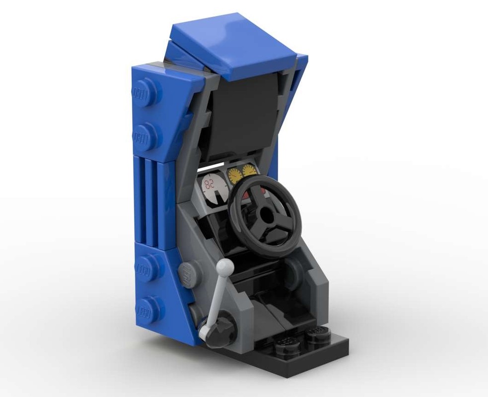LEGO MOC-264623 Mini Arcade - Standing Race Car Driver by SB-22 Designs ...