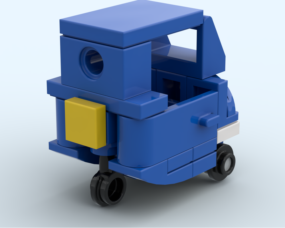 LEGO MOC-264641 The smallest car-P50 by weredlego | Rebrickable - Build ...