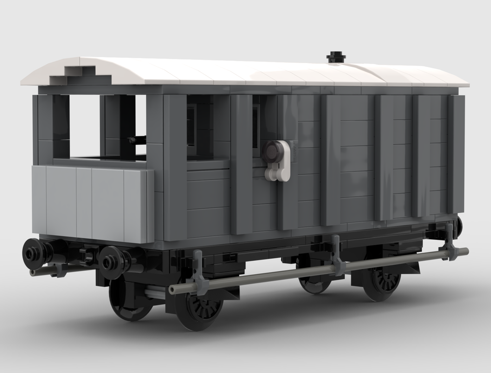 LEGO MOC-264658 Toad the GWR 16 Ton Brake Van by Lego Island of Sodor ...