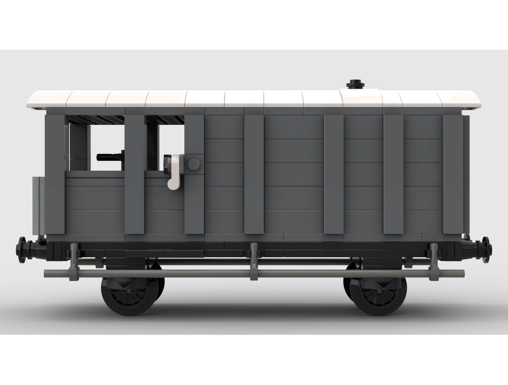 LEGO MOC-264658 Toad the GWR 16 Ton Brake Van by Lego Island of Sodor ...