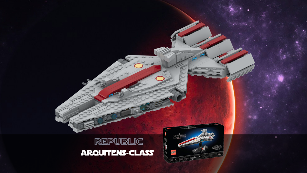 LEGO MOC-264759 Republic Arquitens -Class Light Cruiser - 75441 ...