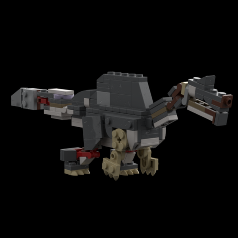 LEGO MOC-264765 31381 Spinosaurus aegyptiacus Minifig scale by ...