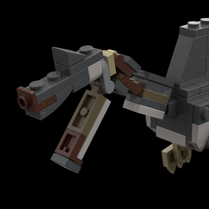 LEGO MOC-264765 31381 Spinosaurus aegyptiacus Minifig scale by ...