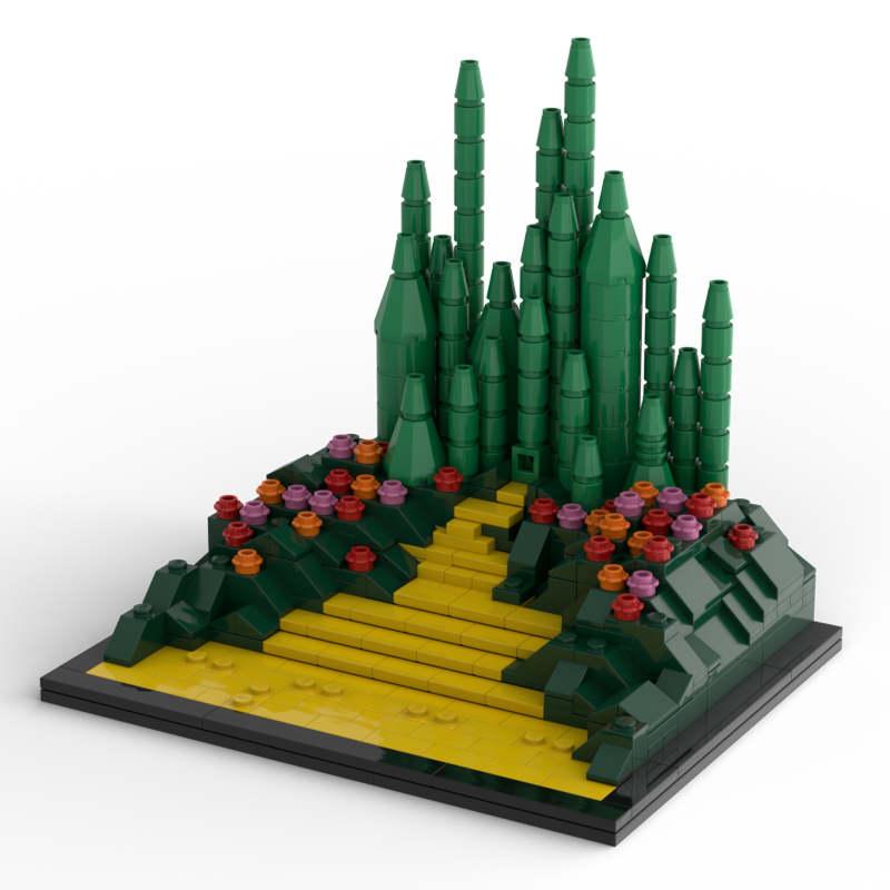 LEGO MOC Wizard of Oz Display by Bricks64_DK | Rebrickable - Build with ...
