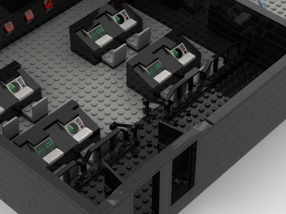 LEGO MOC-264790 Jurassic. World Control Room and Dr. Wu's Lab by ...