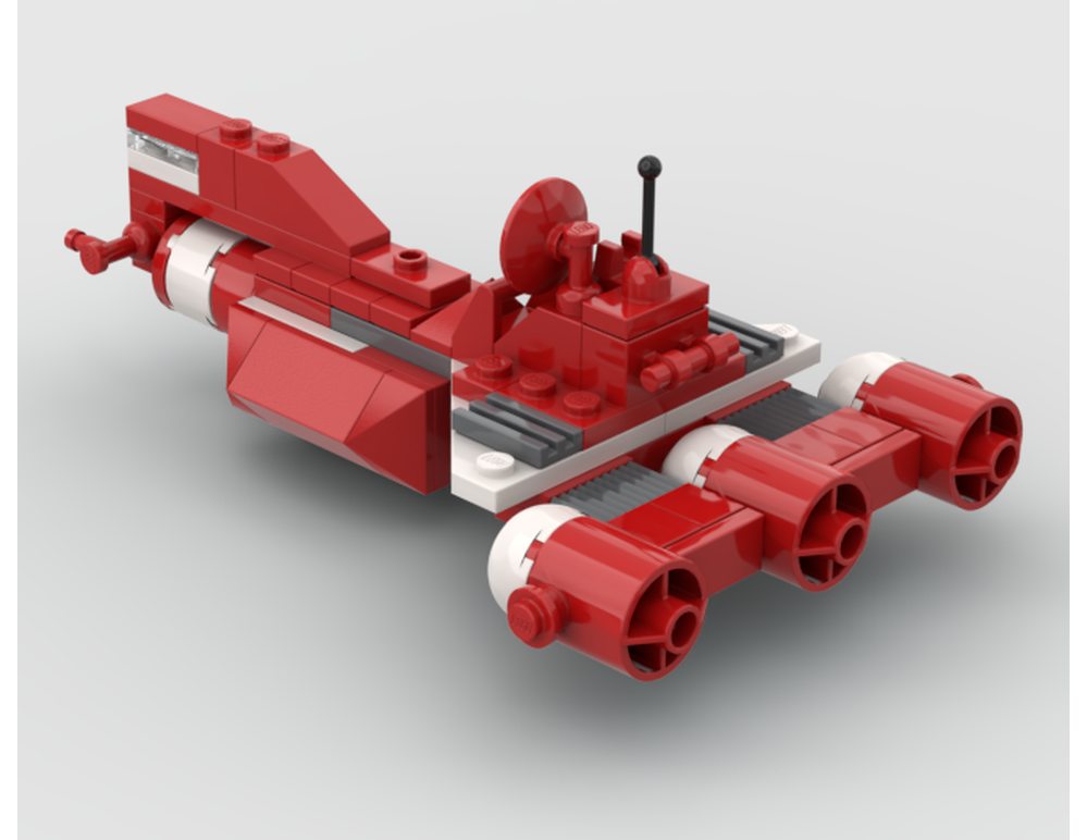 LEGO MOC-264894 republic cruiser micro by bdy32 | Rebrickable - Build ...