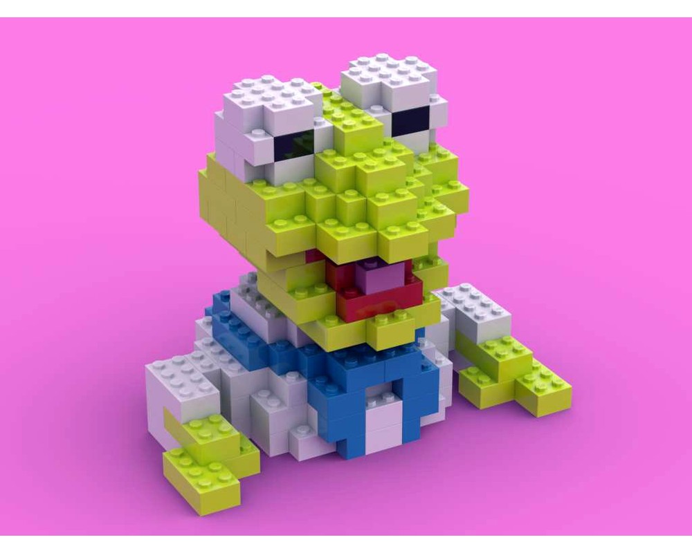 LEGO MOC-264902 Baby Kermit by FlamingTurmoil | Rebrickable - Build ...