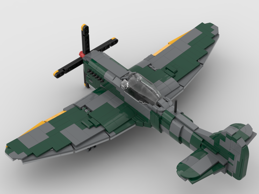 LEGO MOC-264917 Hawker Tempest Mk V 1:35 scale model by Frog_builds ...
