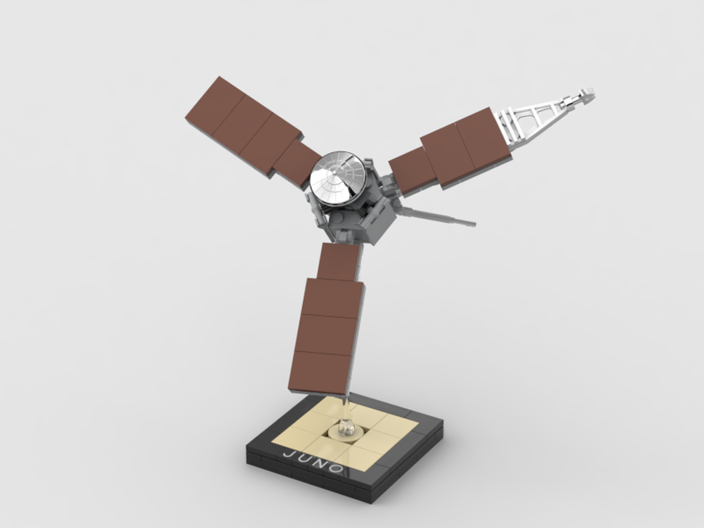 LEGO MOC CUUSOO-Mini Juno Spacecraft by wxzhrs | Rebrickable - Build ...