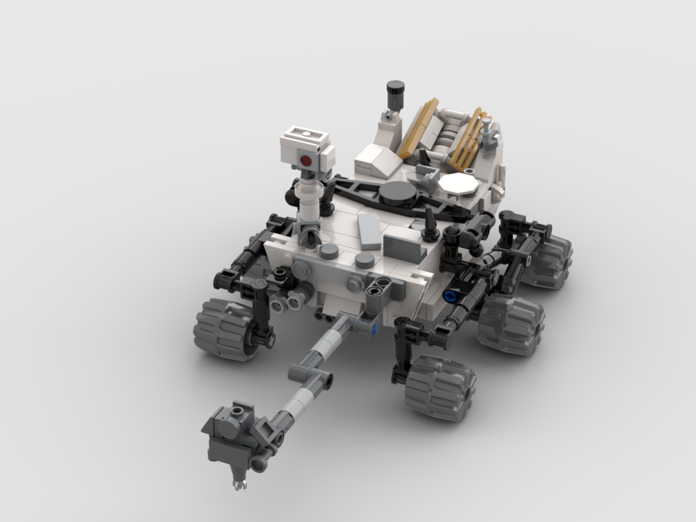 LEGO MOC CUUSOO-Curiosity Mars Rover by wxzhrs | Rebrickable - Build ...