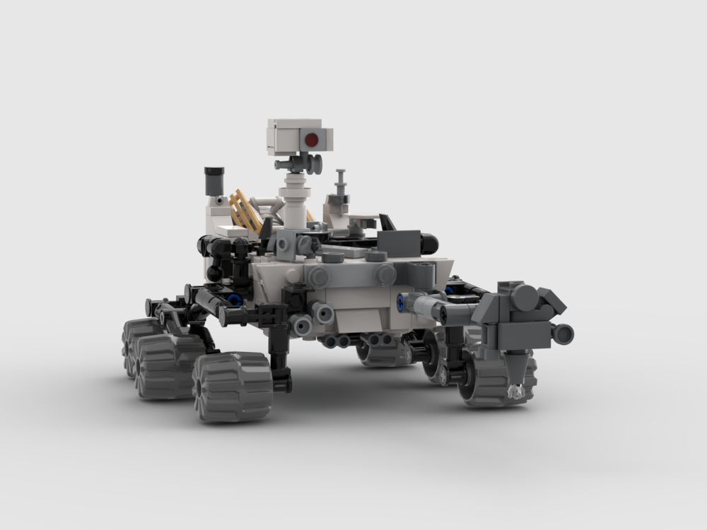 LEGO MOC CUUSOO-Curiosity Mars Rover by wxzhrs | Rebrickable - Build ...