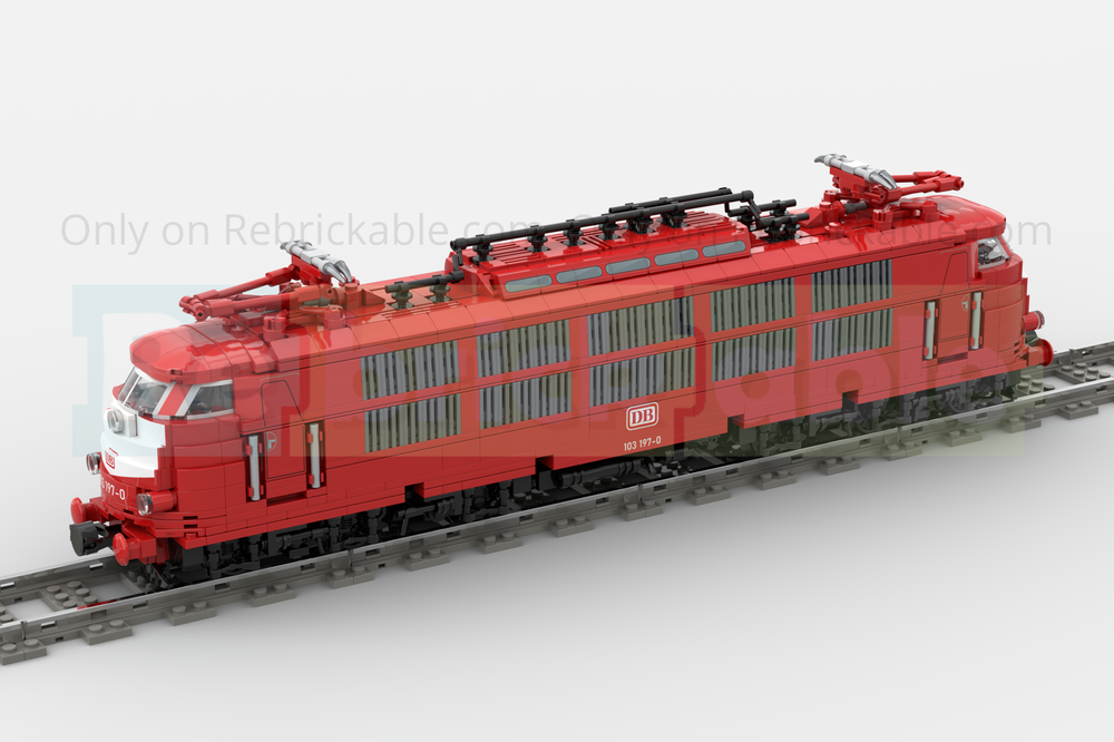 LEGO MOC-265002 BR 103 - The former flagship of the Deutsche Bahn in ...