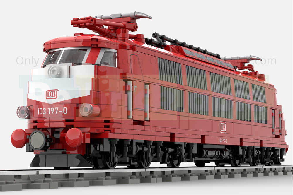 LEGO MOC-265002 BR 103 - The former flagship of the Deutsche Bahn in ...