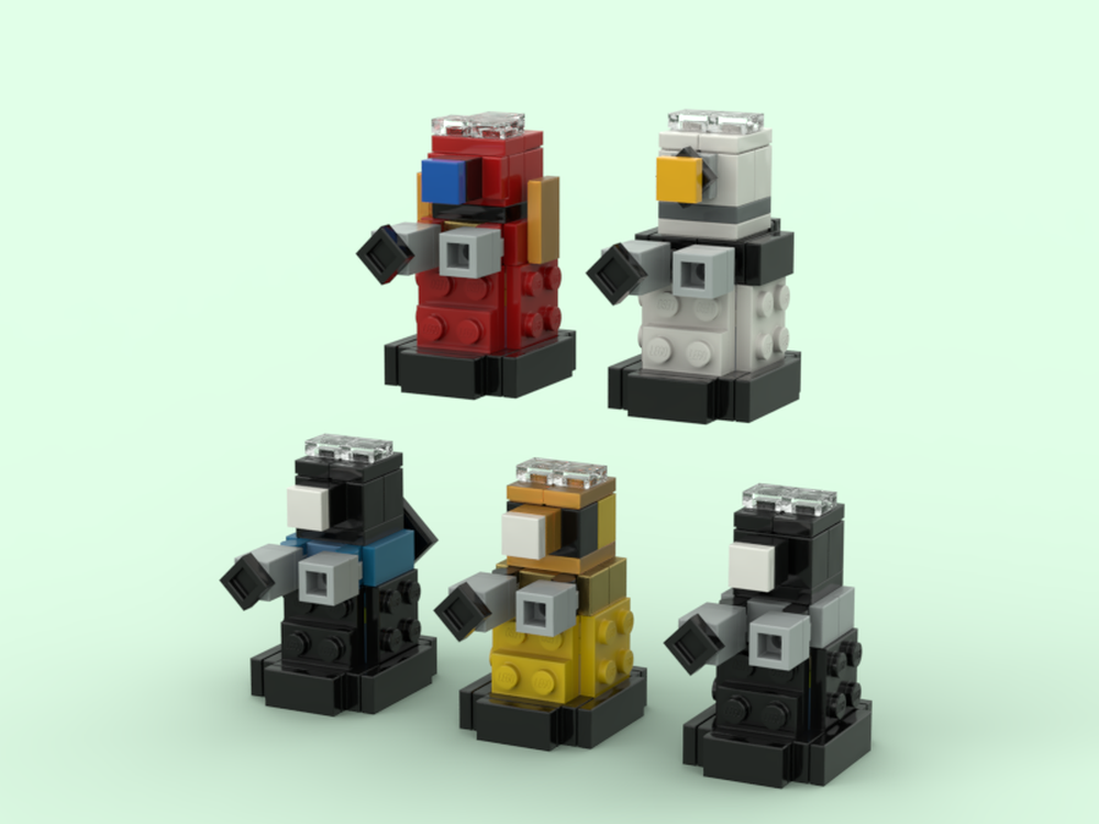 LEGO MOC-265011 Dalek Supremes by TheOtherOne | Rebrickable - Build ...
