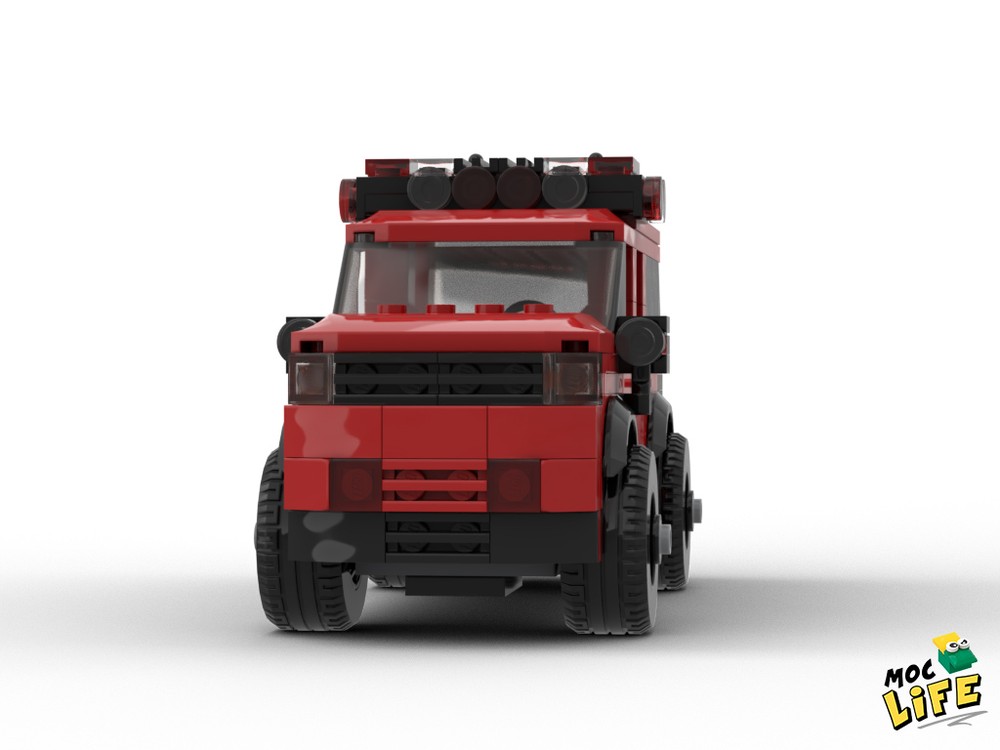 LEGO MOC Ford Explorer first responder by MocLife | Rebrickable - Build ...