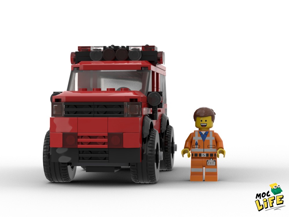 LEGO MOC Ford Explorer first responder by MocLife | Rebrickable - Build ...
