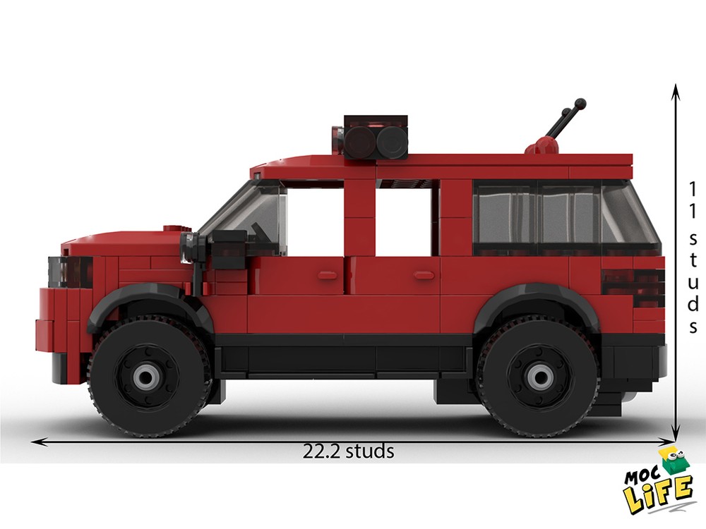 LEGO MOC Ford Explorer first responder by MocLife | Rebrickable - Build ...