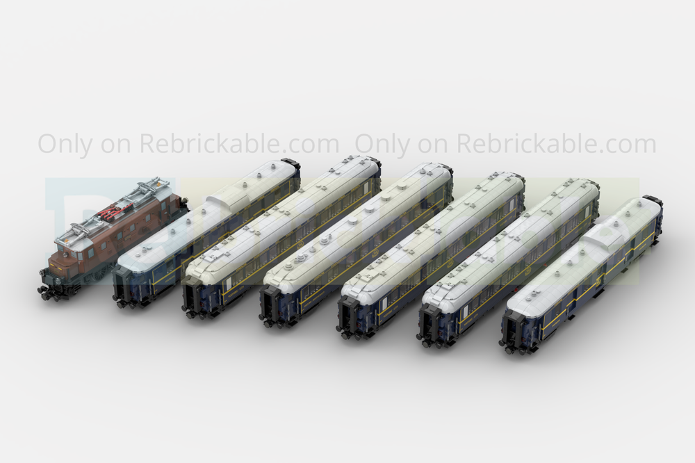 LEGO MOC-265095 Orient Express P1 with SBB Ae 3/6i of the 1920s by ...