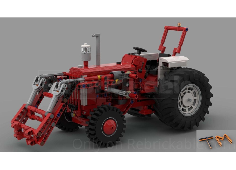 LEGO MOC-265165 IH 1206 FWA with Front Loader and Accessories by ...