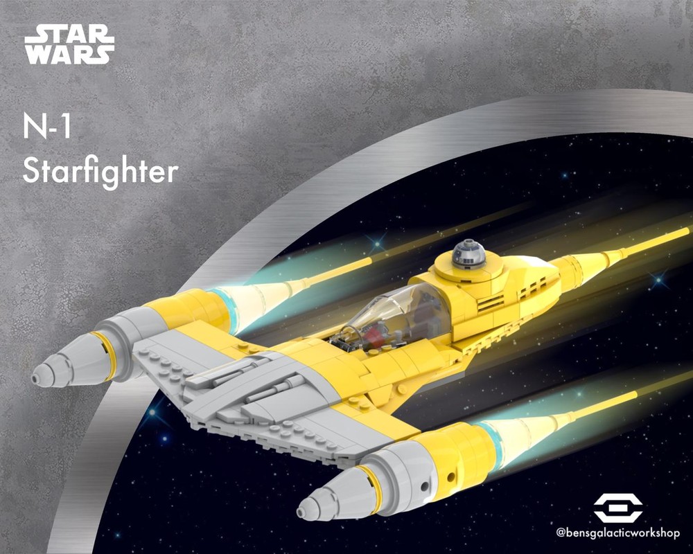 LEGO MOC-265175 N-1 Starfighter by Bensgalacticworkshop | Rebrickable ...