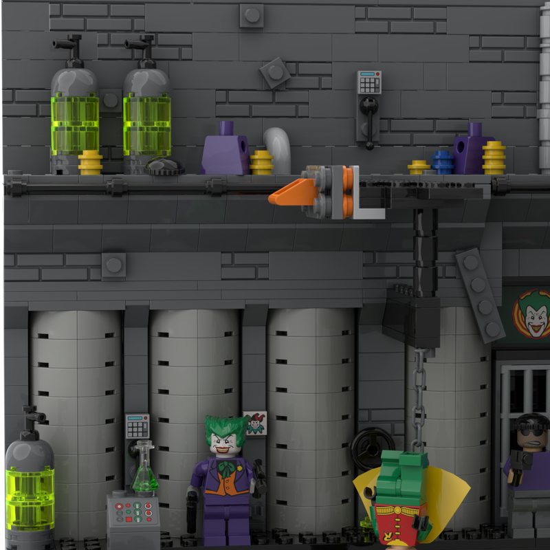 LEGO MOC-265238 Joker laboratory by Txizu | Rebrickable - Build with LEGO