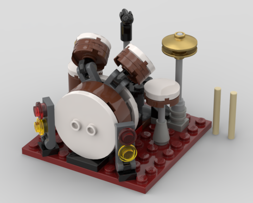 LEGO MOC-265254 Batterie / Drum by Legorami | Rebrickable - Build with LEGO