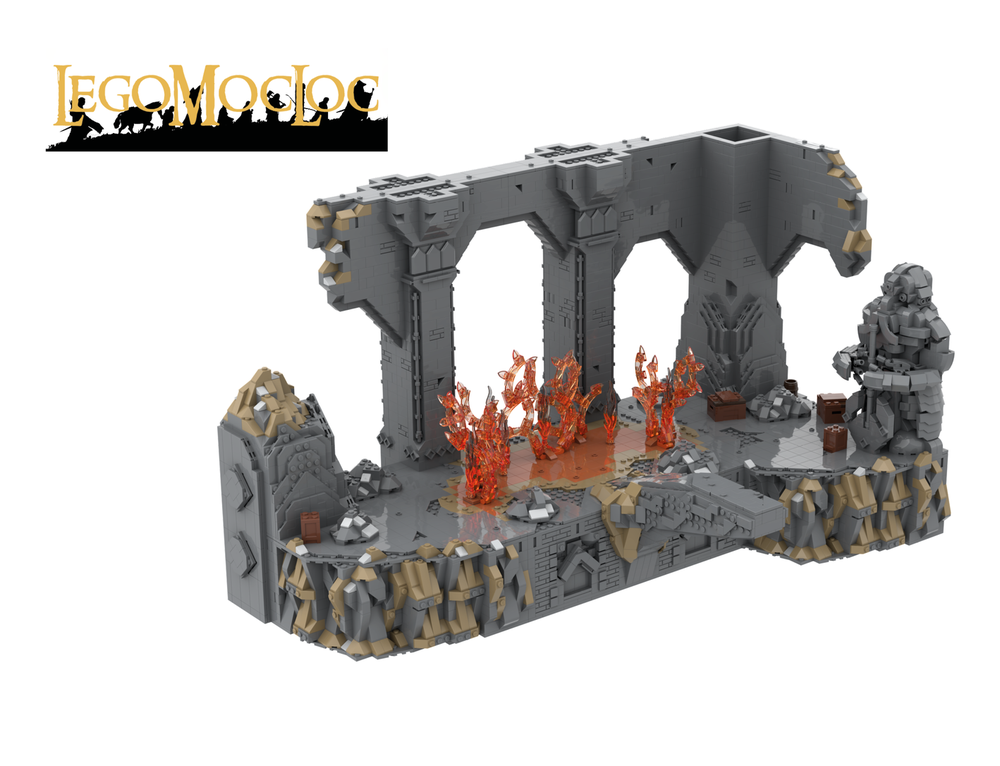LEGO MOC-265290 UCS Moria - Bridge of Khazad-Dum - part 1/2 by ...