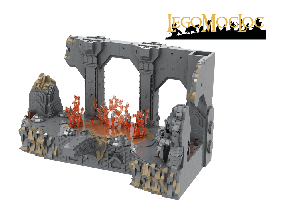LEGO MOC-265290 UCS Moria - Bridge of Khazad-Dum - part 1/2 by ...