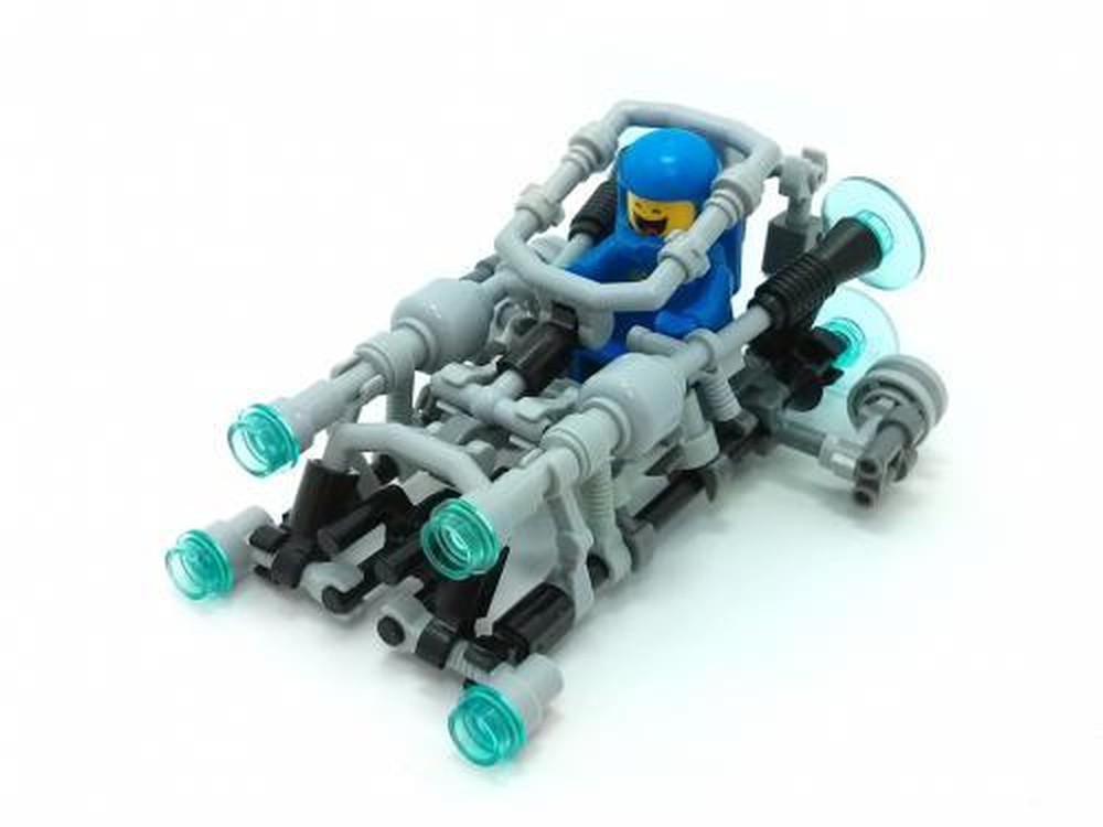 Lego Moc A Different Spaceship By Msx Rebrickable Build With Lego