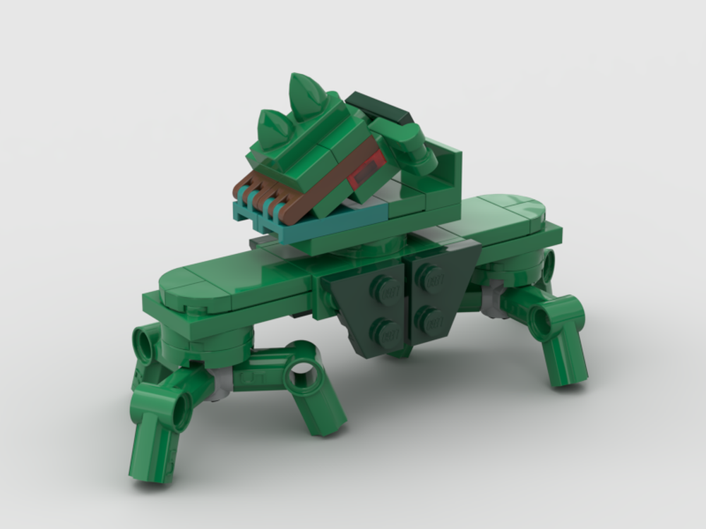 LEGO MOC Micro Dragon Walker by Tec-Sau | Rebrickable - Build with LEGO