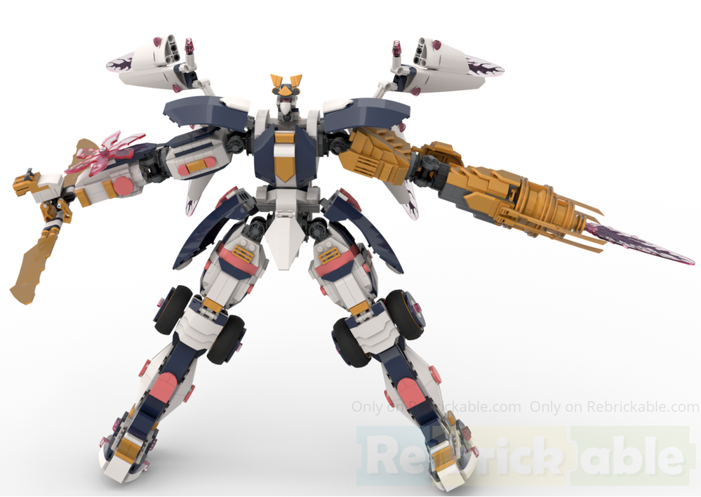 LEGO MOC-265676 Technology Titan mech - Ninjago by GoldengamerLego ...