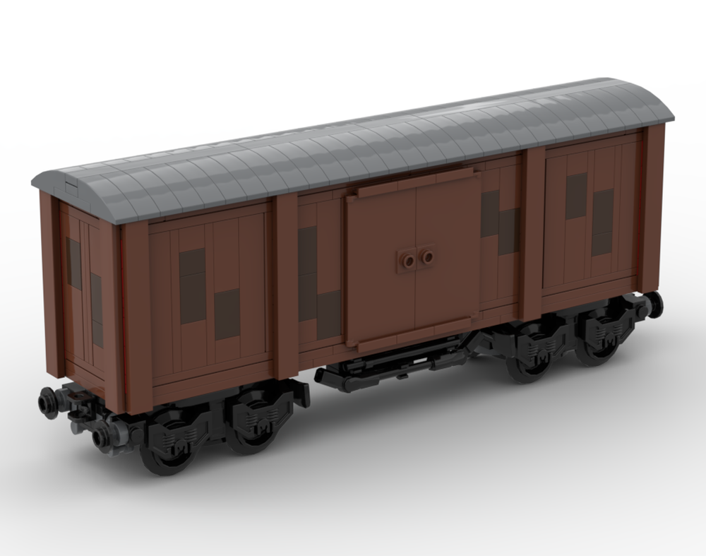 LEGO MOC-265691 Western Freight Train Boxcar by BrickBrain29 ...