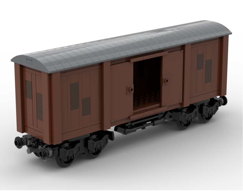 LEGO MOC-265691 Western Freight Train Boxcar by BrickBrain29 ...