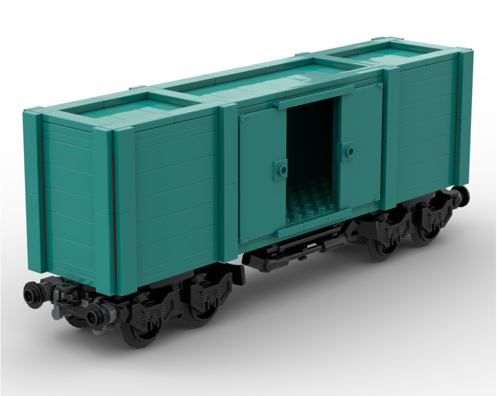 LEGO MOC-265692 Freight Train Boxcar by BrickBrain29 | Rebrickable ...