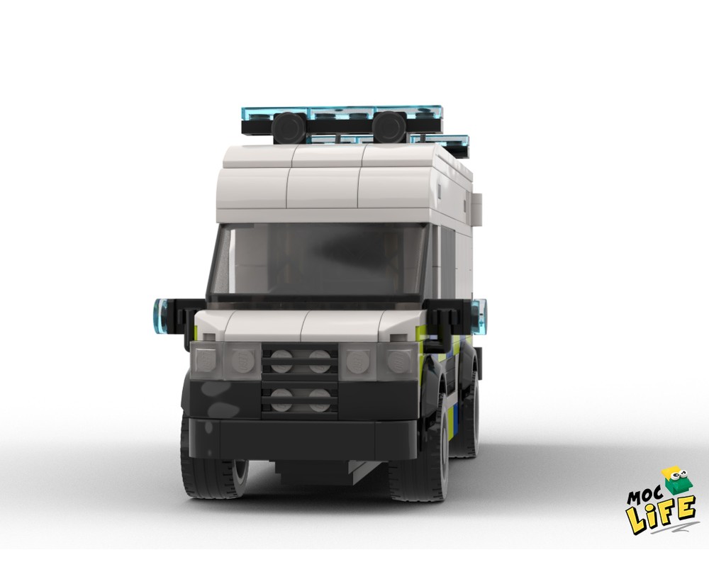 LEGO MOC Ford Transit 350 British police by MocLife | Rebrickable ...