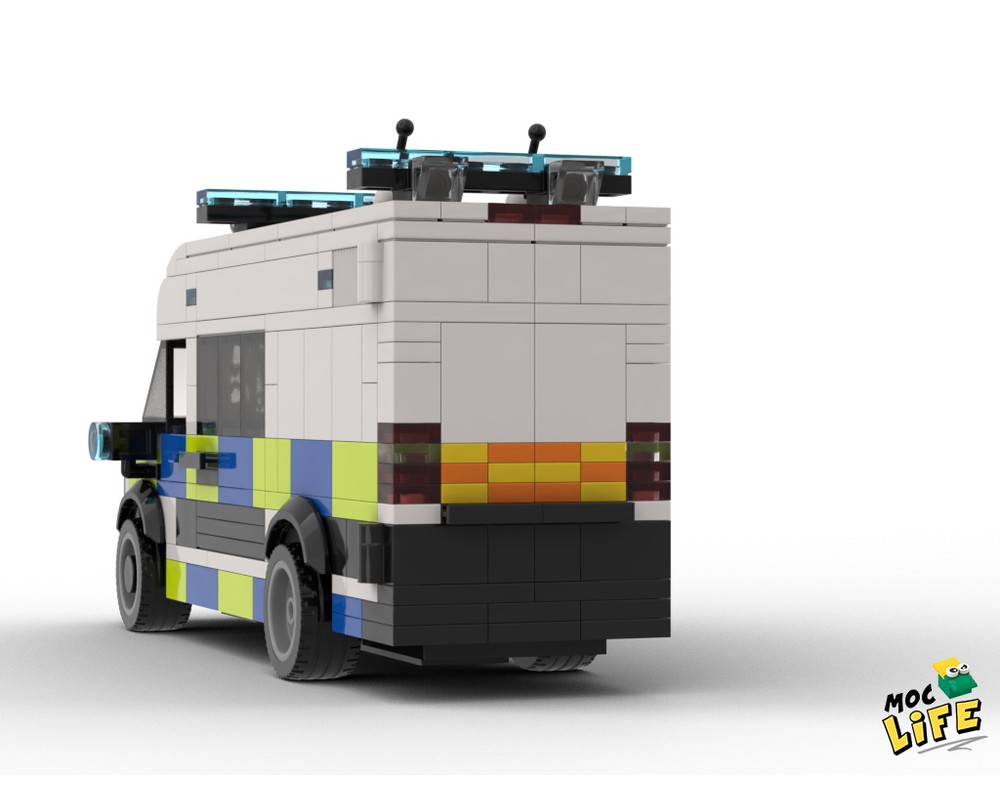 LEGO MOC Ford Transit 350 British police by MocLife | Rebrickable ...