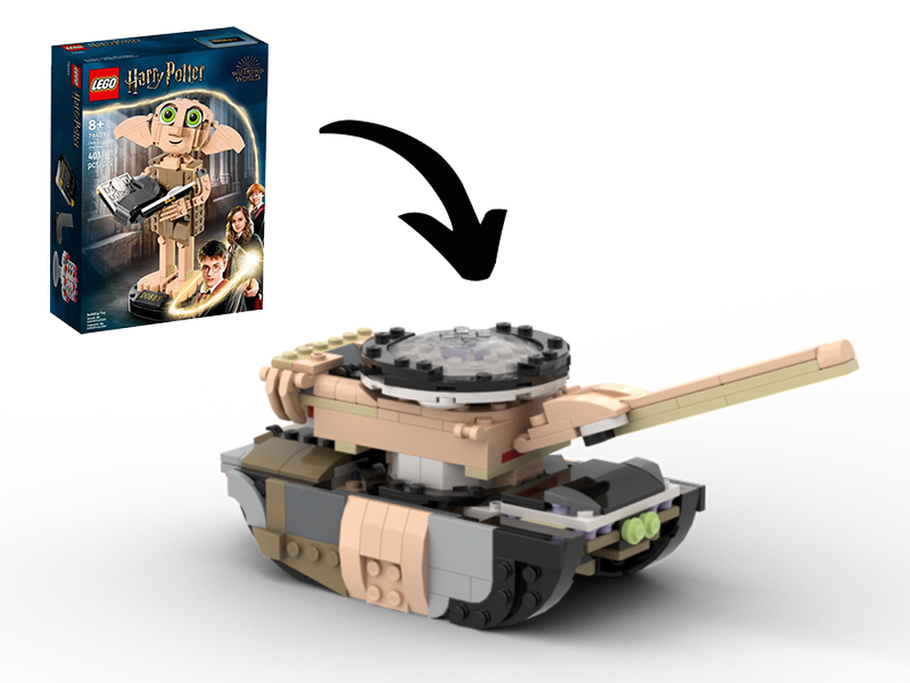 LEGO MOC-265909 76421 Tank by styletom | Rebrickable - Build with LEGO