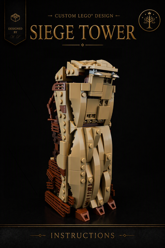 LEGO MOC-266103 Siege Tower - Minifigure Scale - LOTR by woj_tas ...
