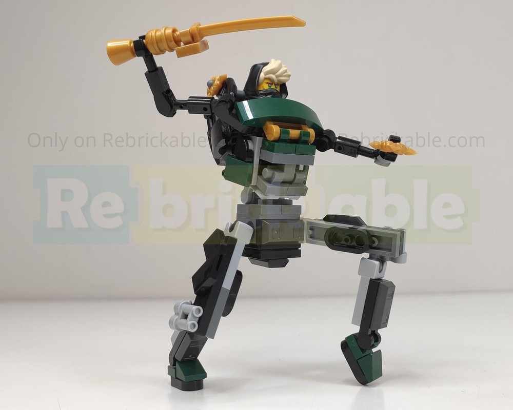 LEGO MOC-266108 Mech for Series 29 Lloyd by LegoBuildo | Rebrickable ...