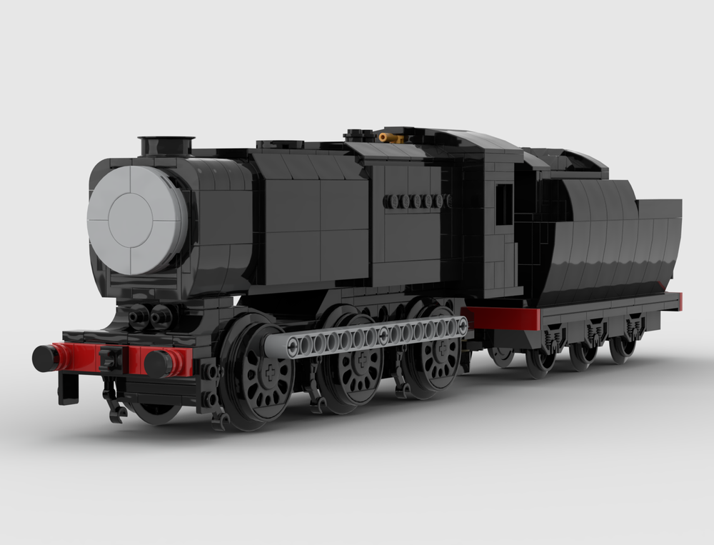 LEGO MOC-266129 Neville the "Ugly Duckling" Locomotive (Bulleid Q1 ...