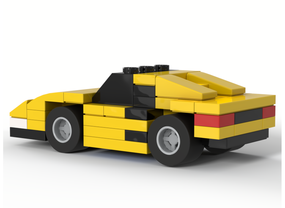 LEGO MOC-266146 mini ferarrl testarossa by full octane oliverz ...