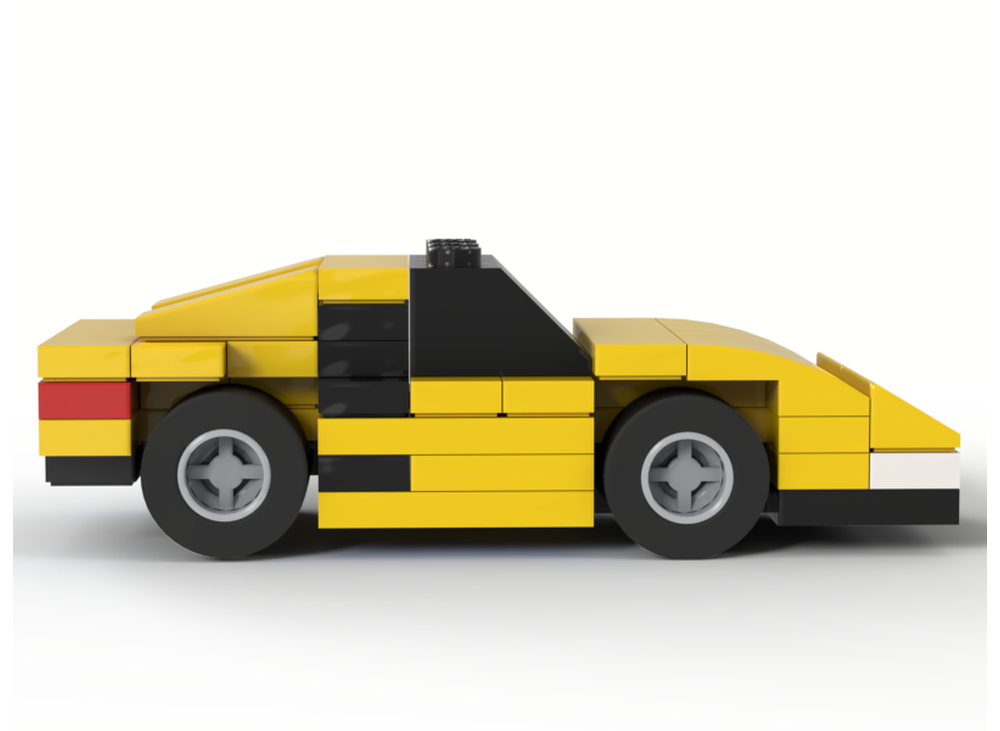 LEGO MOC-266146 mini ferarrl testarossa by full octane oliverz ...