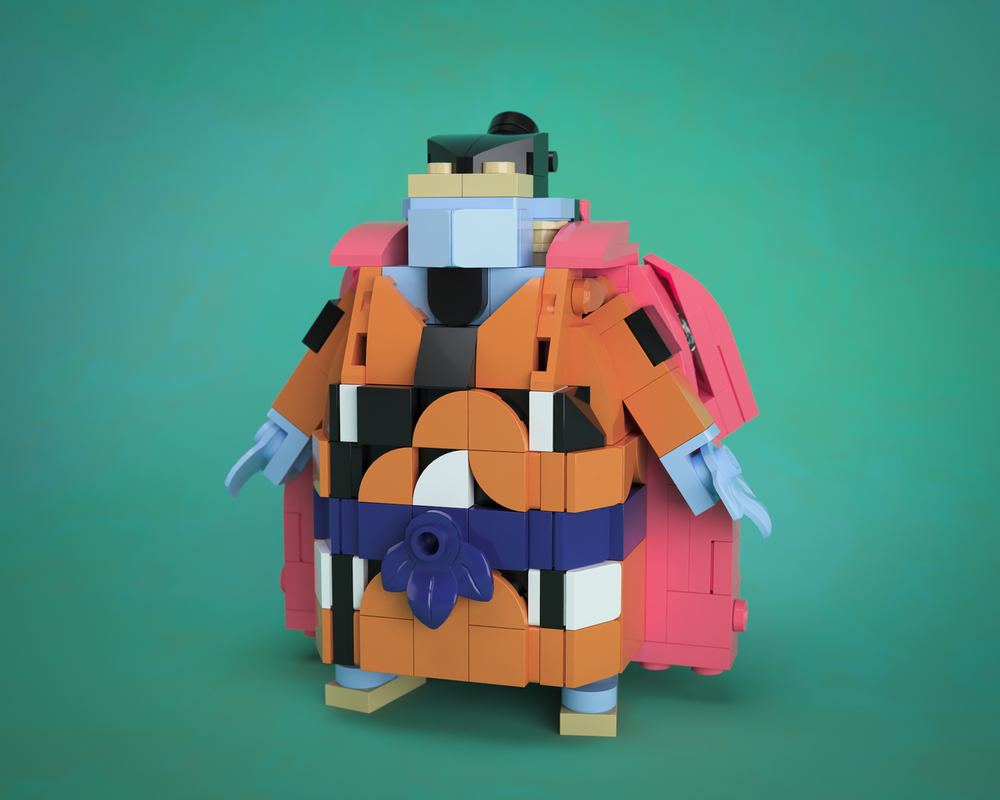 LEGO MOC-266159 Jinbe - One Piece by 13cool2 | Rebrickable - Build with ...