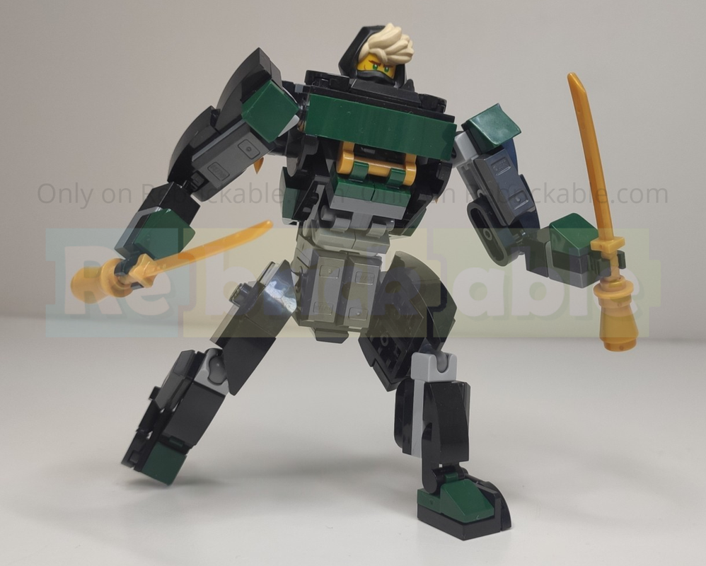 LEGO MOC-266220 Mech for Series 29 Lloyd (version 2) by LegoBuildo ...