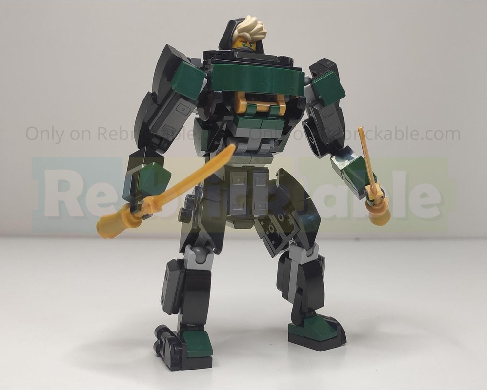 LEGO MOC-266220 Mech for Series 29 Lloyd (version 2) by LegoBuildo ...