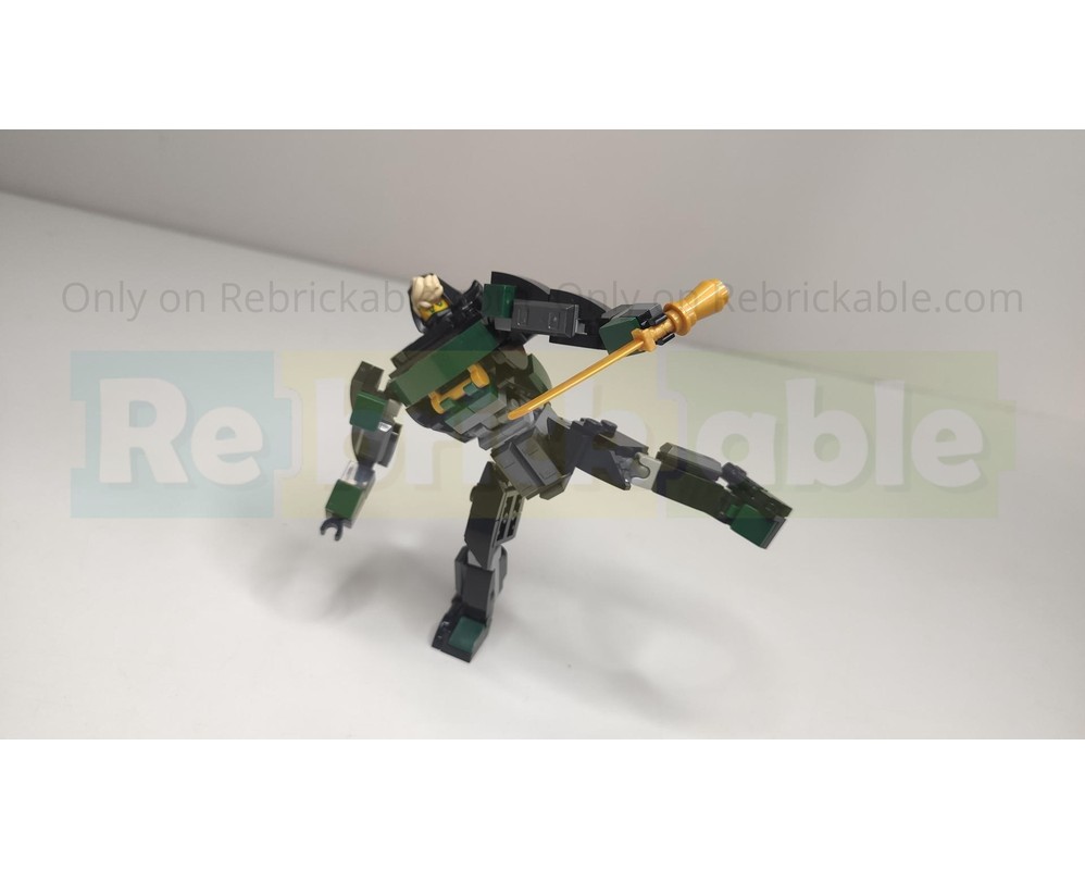 LEGO MOC-266220 Mech for Series 29 Lloyd (version 2) by LegoBuildo ...