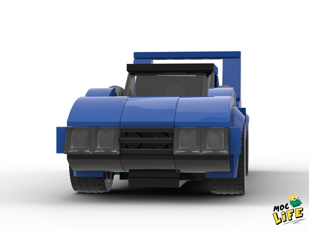 LEGO MOC Plymouth Superbird by MocLife | Rebrickable - Build with LEGO