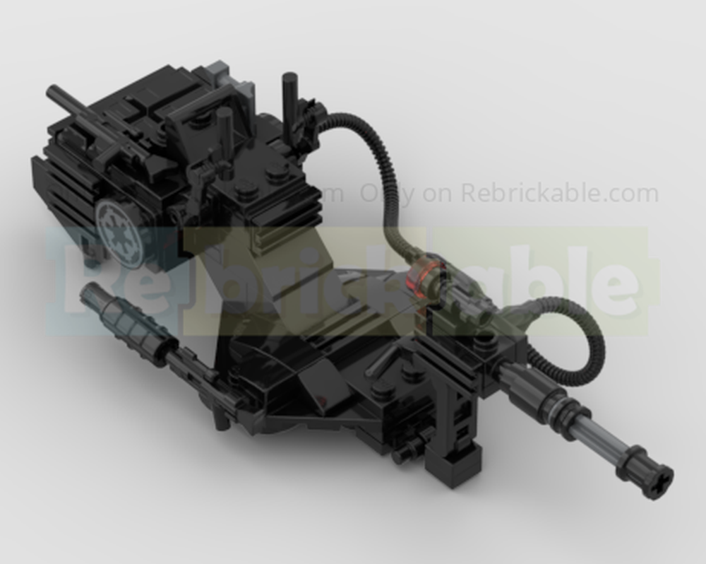LEGO MOC-266344 WW-676 Imperial Repulsorlift Sled Shadow by rockhold ...